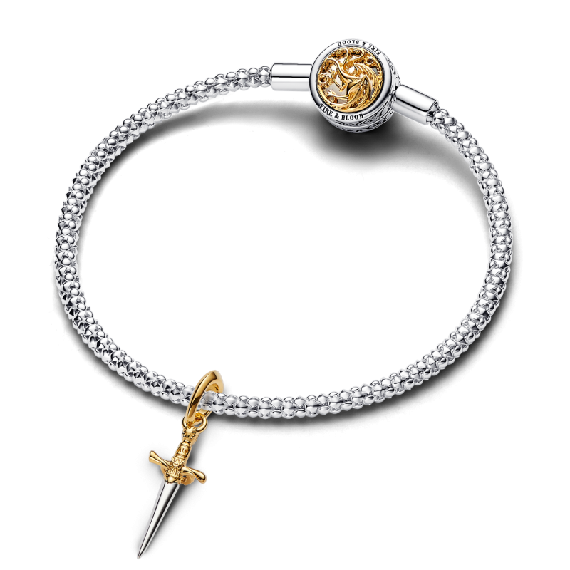 Pandora Game of Thrones 763142C00 hangende bedel met het zwaard Needle ...