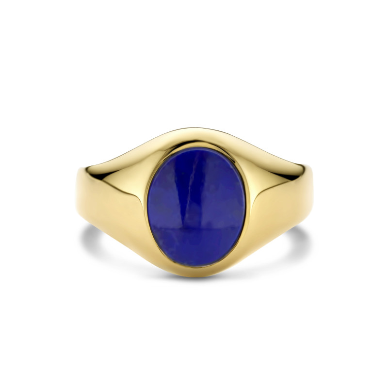 14-karaat ring met lapis 1.00 crt | Mostert Juweliers