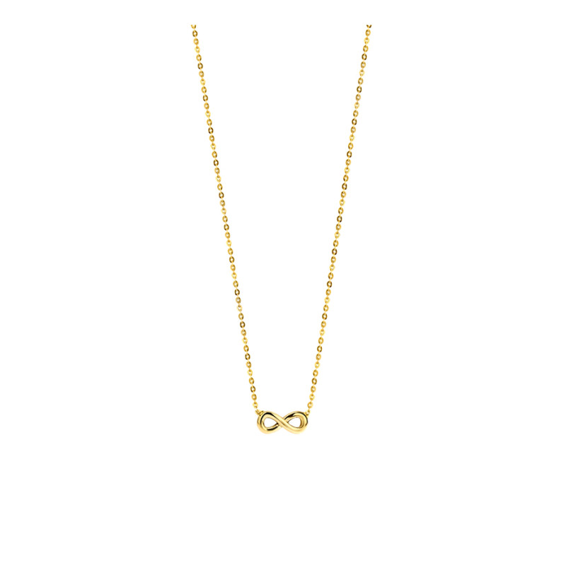 9-Karaat ketting met infinity teken | Mostert Juweliers